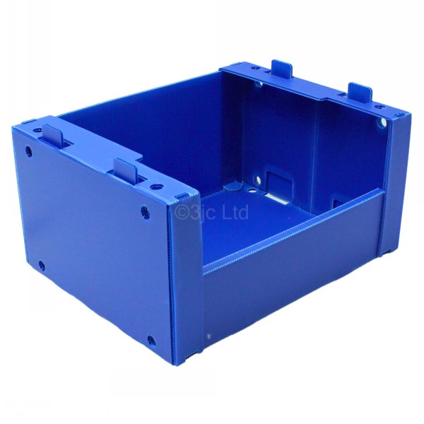 Correx Type Stacking Pick Boxes 400 x 300 x 200mm | 3JC